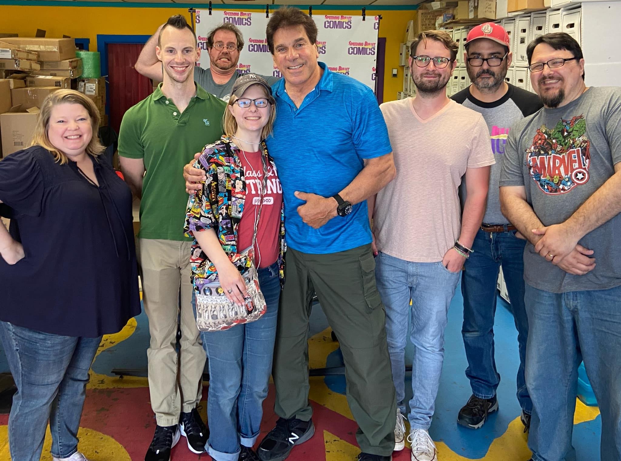 Speeding Bullet Comics celebrates 23rd anniversary with Lou Ferrigno ...